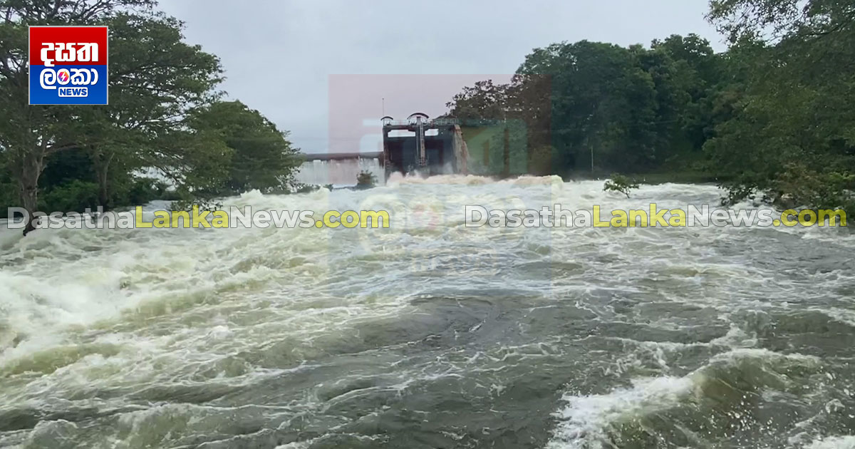 කලා වැවේ වාන් දොරටු අඩි 15 බැගින් විවෘත වෙයි | Dasatha Lanka News