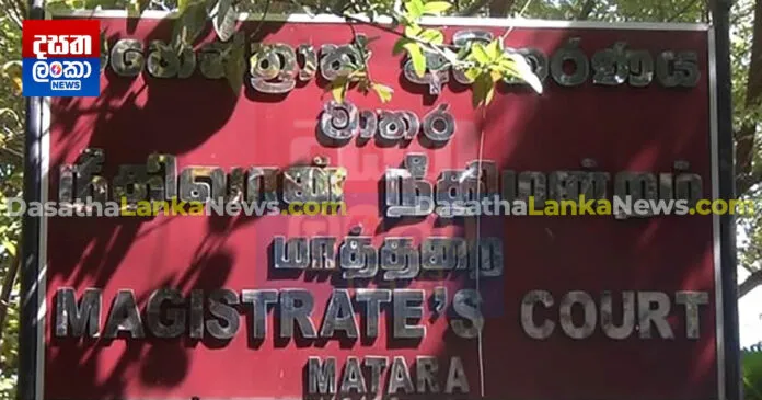 මාතර මහේස්ත්‍රාත් අධිකරණයේ නඩු භාණ්ඩ ගබඩාවේ සොරකමට පහක් අල්ලයි ...