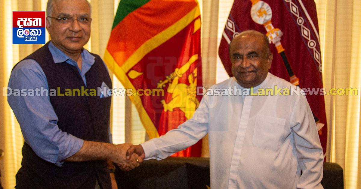ශ්‍රී ලංකාවේ නව ඉන්දීය මහ කොමසාරිස් සහ කථානායකවරයා අතර හමුවක් | Dasatha ...