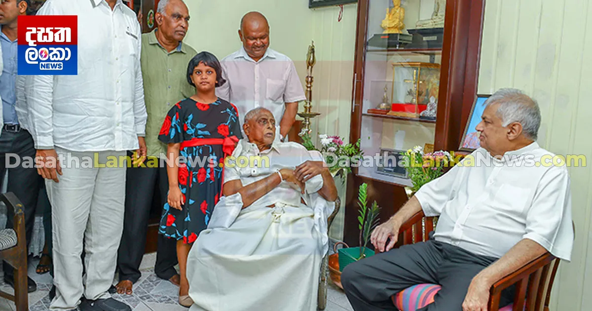 ගාමිණීව බලන්න ජනපති යයි | Dasatha Lanka News