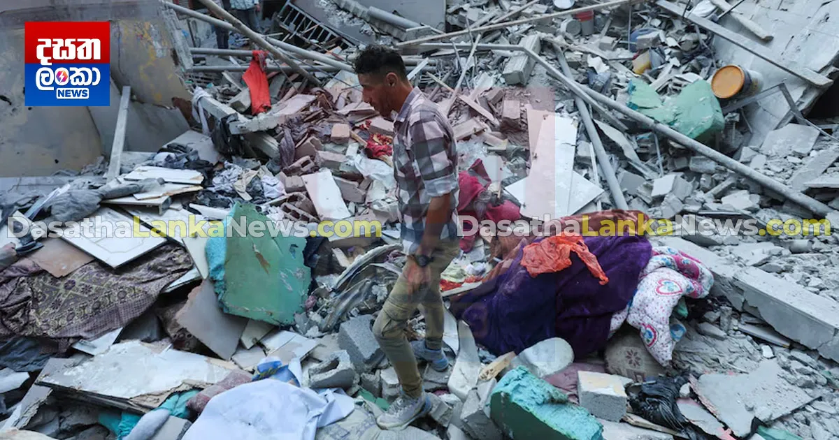 ගාසාවලට ප්‍රහාර එල්ල කරන්නේ හමාස්වරුන් මුලිනුපුටා දැමීමටයි | Dasatha ...