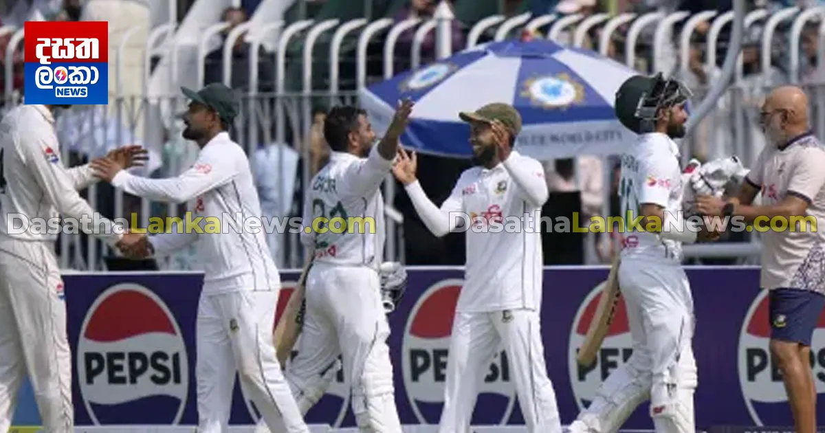 තීරණාත්මක අවසන් ටෙස්ට් තරගය අද පාකිස්තානයට එරෙහිව රාවල්පිණ්ඩි හි දී ...